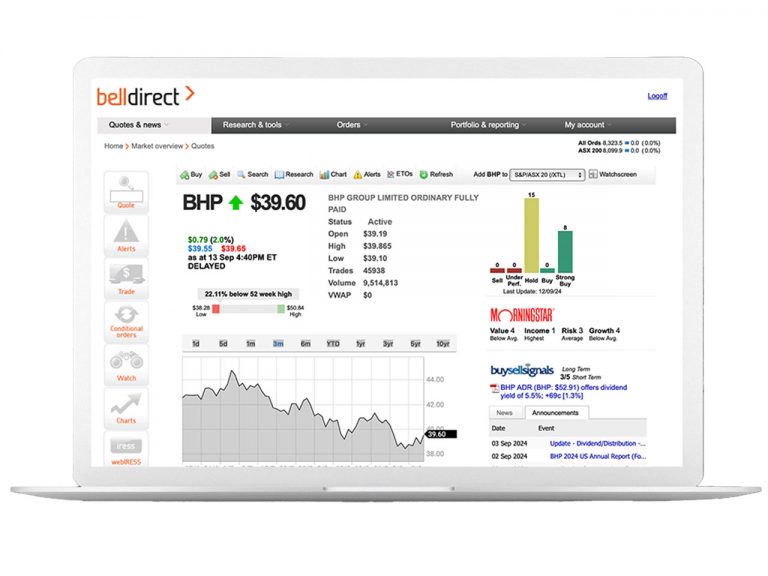 Account Setup | Bell Direct